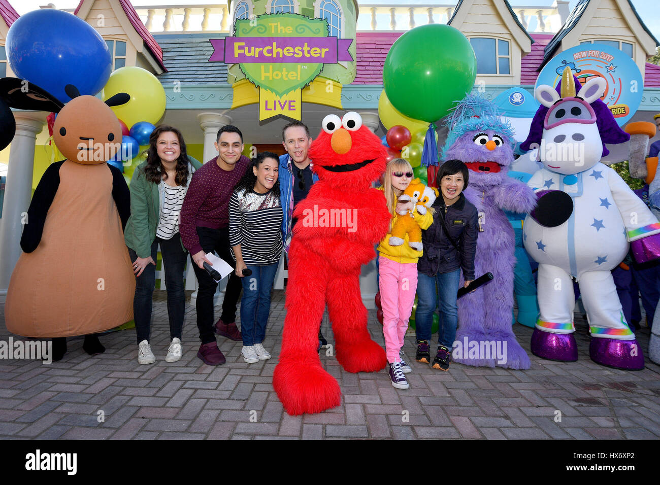 EDITORIAL USE ONLY CBeebies characters participate in the parade during ...