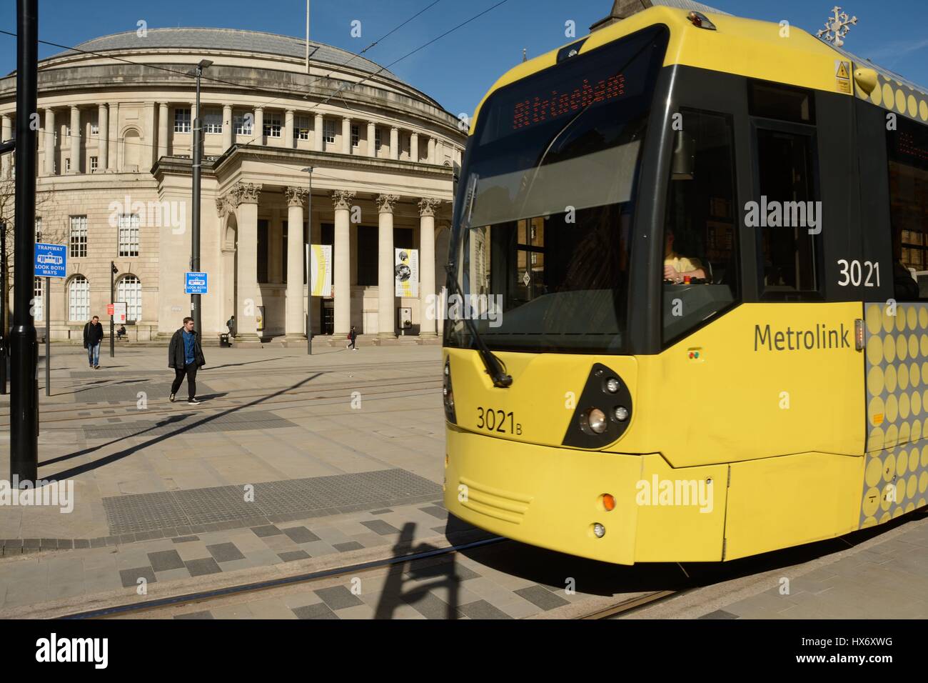 Manchester metro st peter's hi-res stock photography and images - Alamy