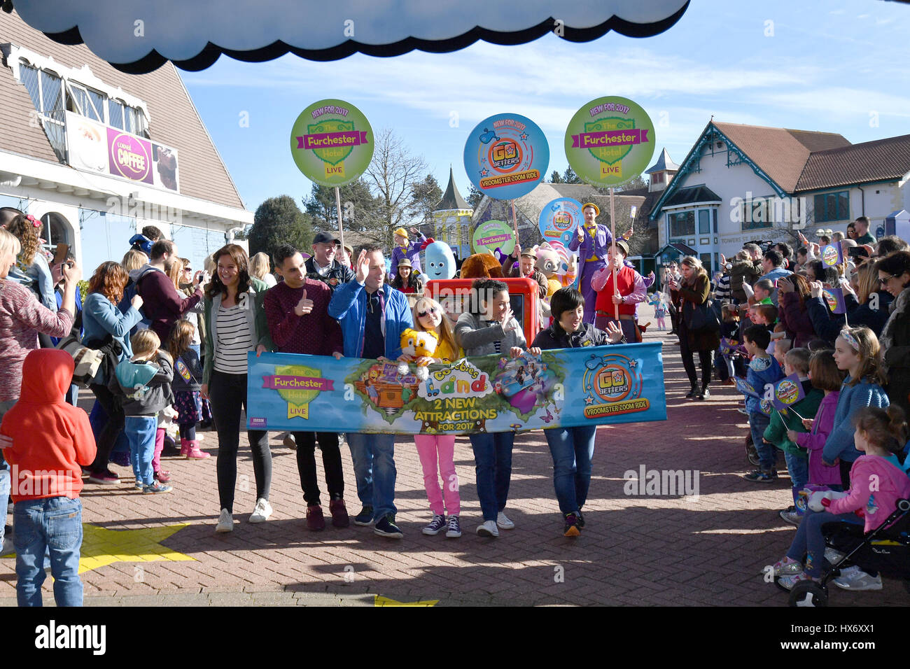 Cbeebies presenters lead parade hi-res stock photography and images - Alamy