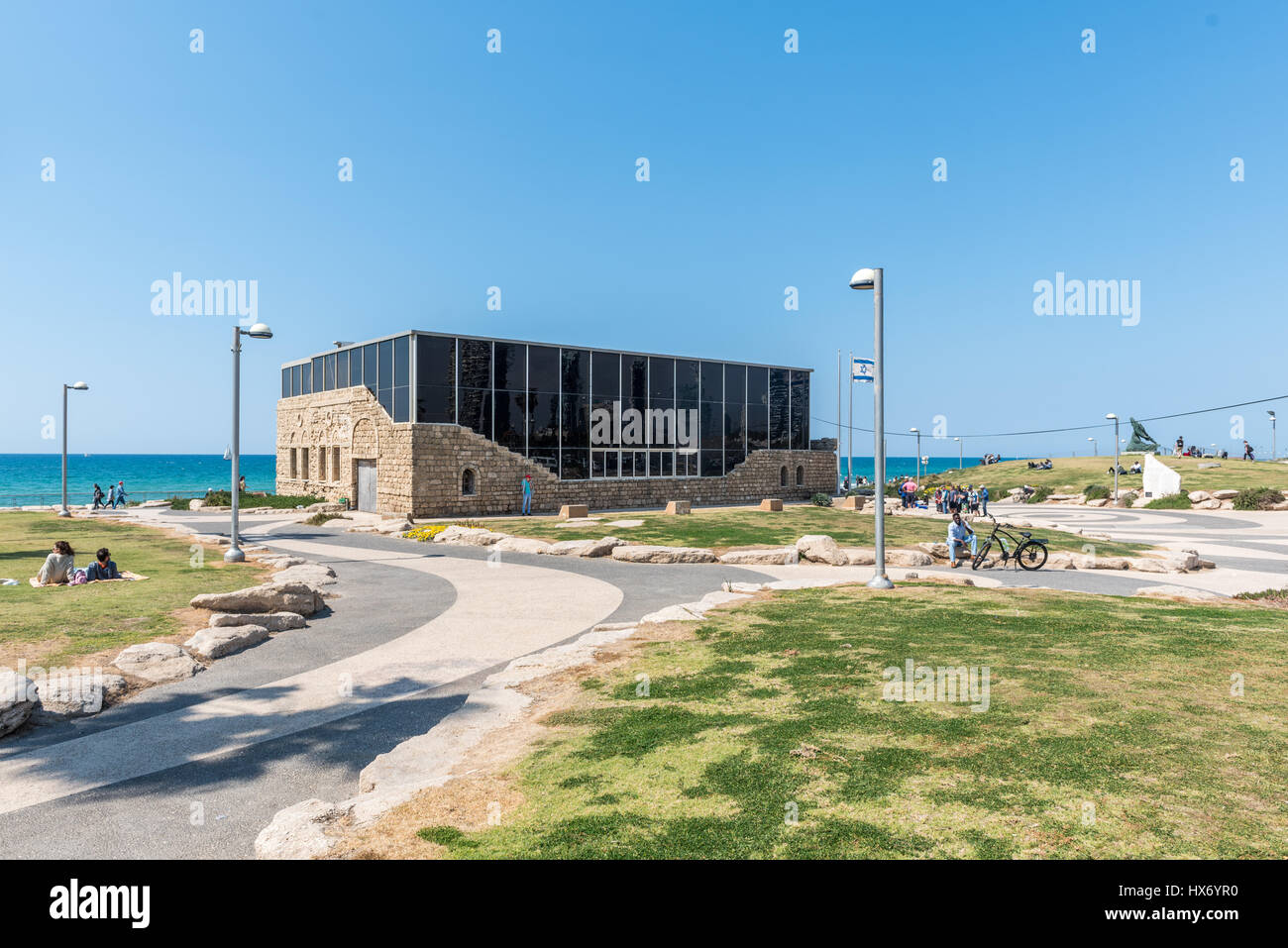 Etzel museum, Tel Aviv-Yafo, Israel Stock Photo - Alamy