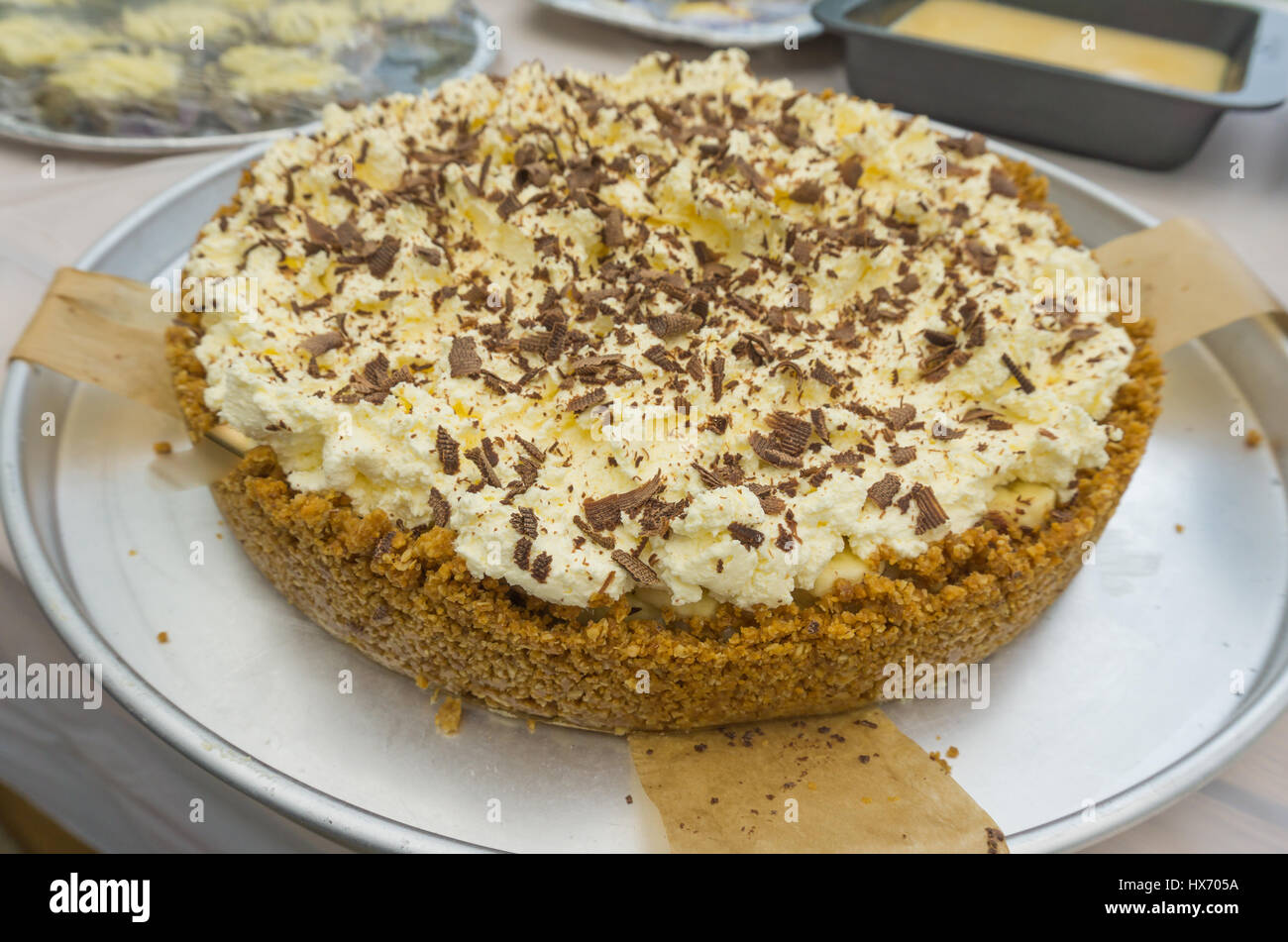 Sponge cheese cake hi-res stock photography and images - Alamy