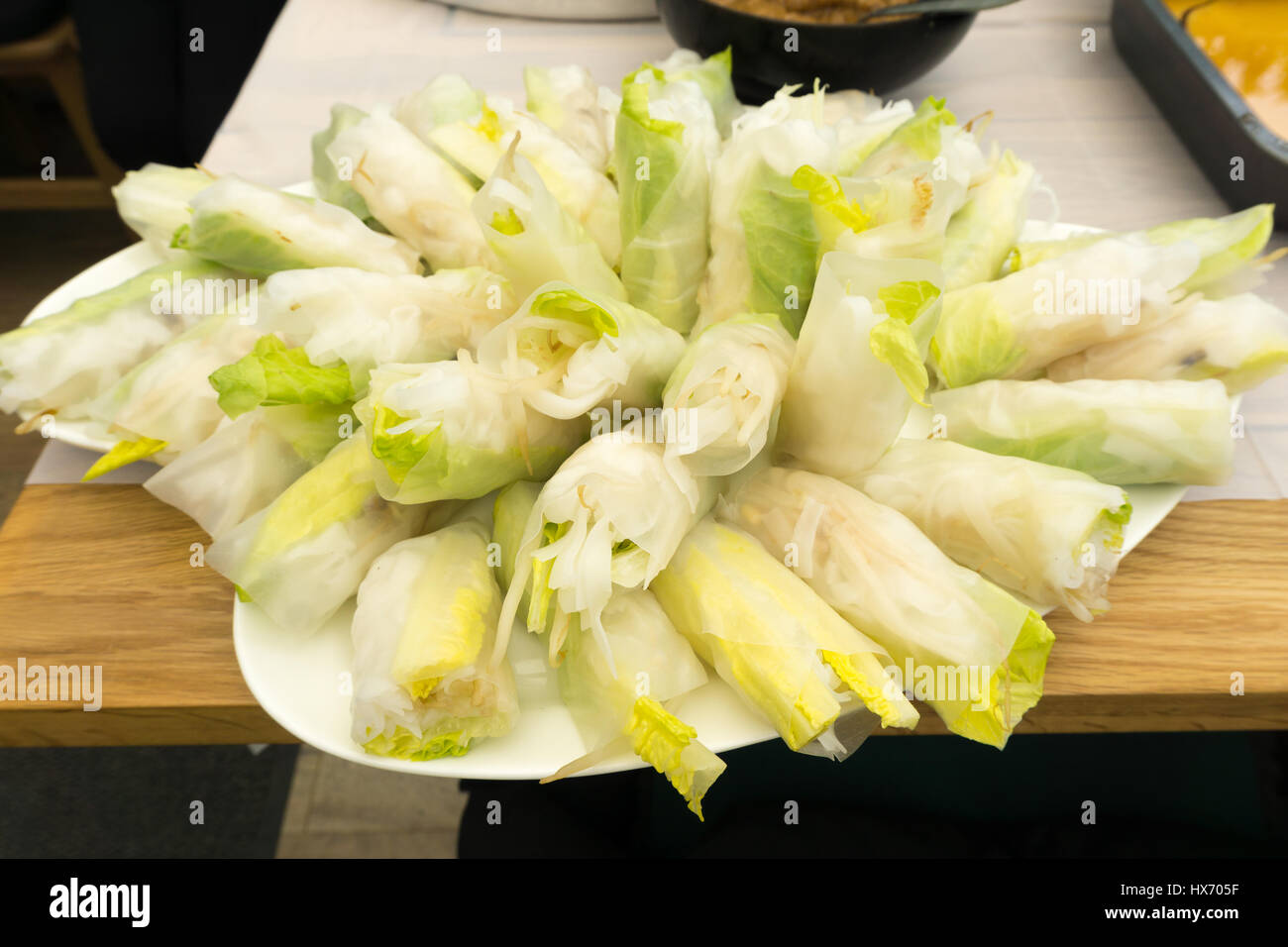 Filipino spring rolls Stock Photo - Alamy