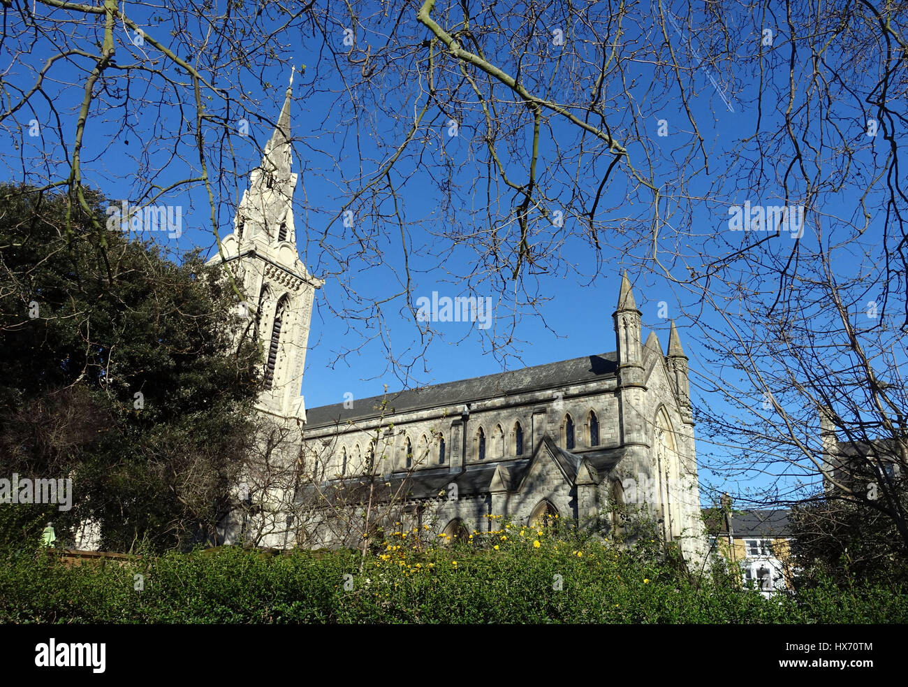 Christ Church, Highbury, North London Stock Photo - Alamy