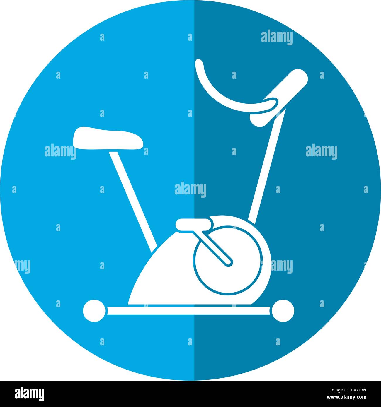 bicycle static exercise training icon Stock Vector Image & Art - Alamy