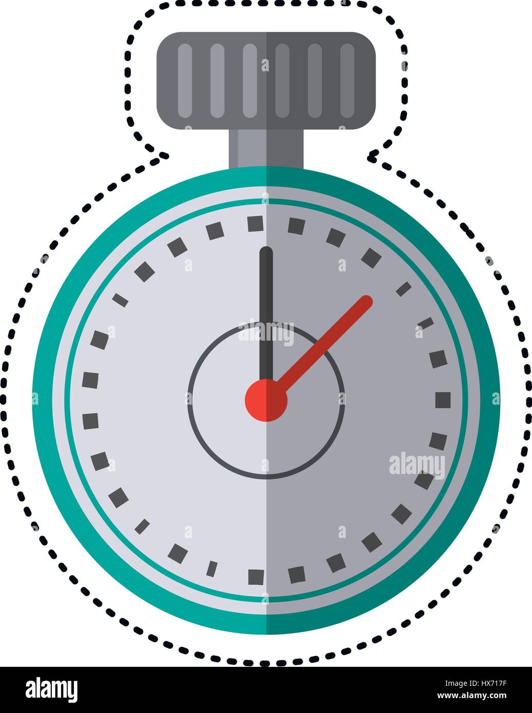 cartoon chronometer time sport tool Stock Vector Image & Art - Alamy