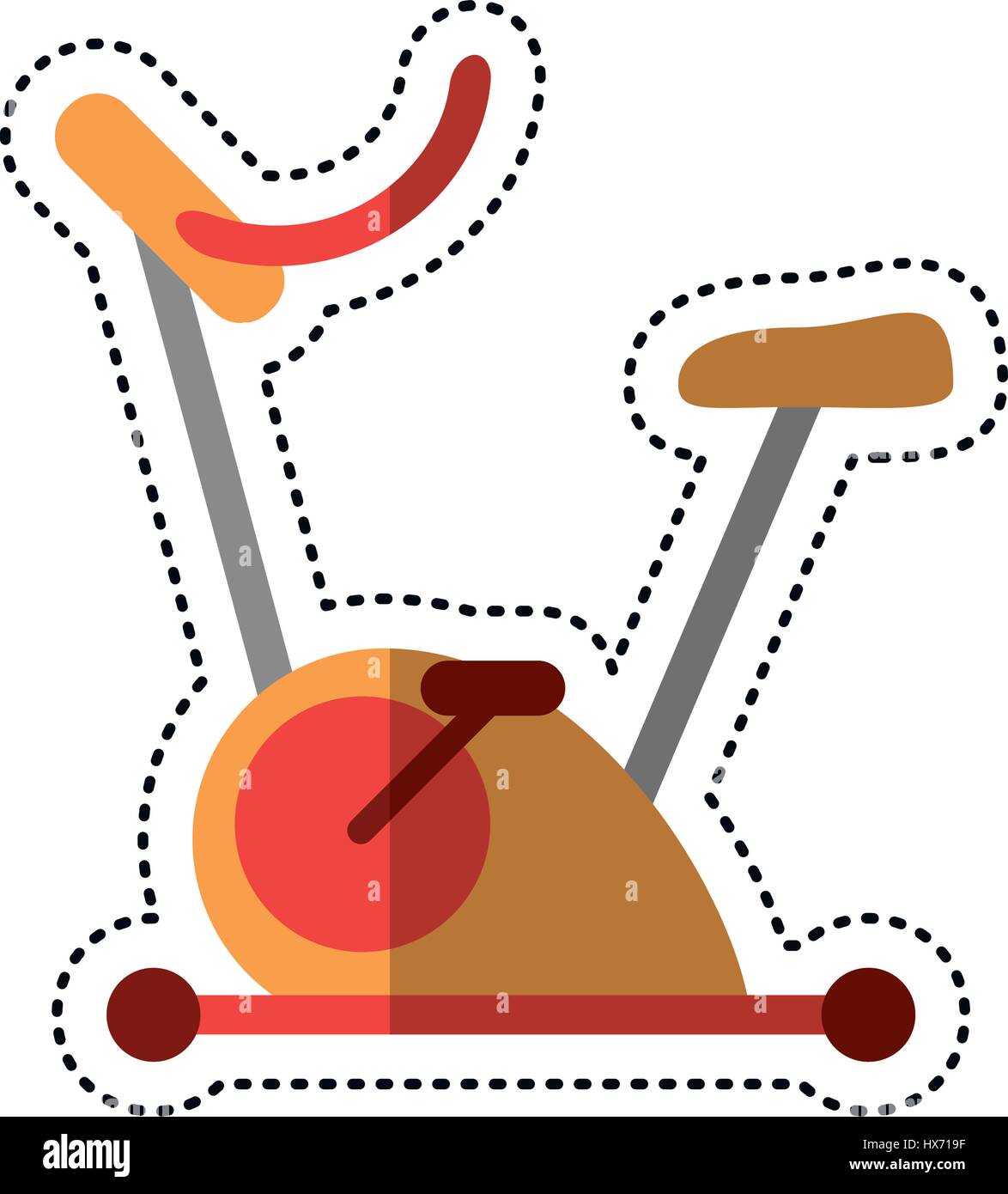 Static Bike High Resolution Stock Photography and Images - Alamy