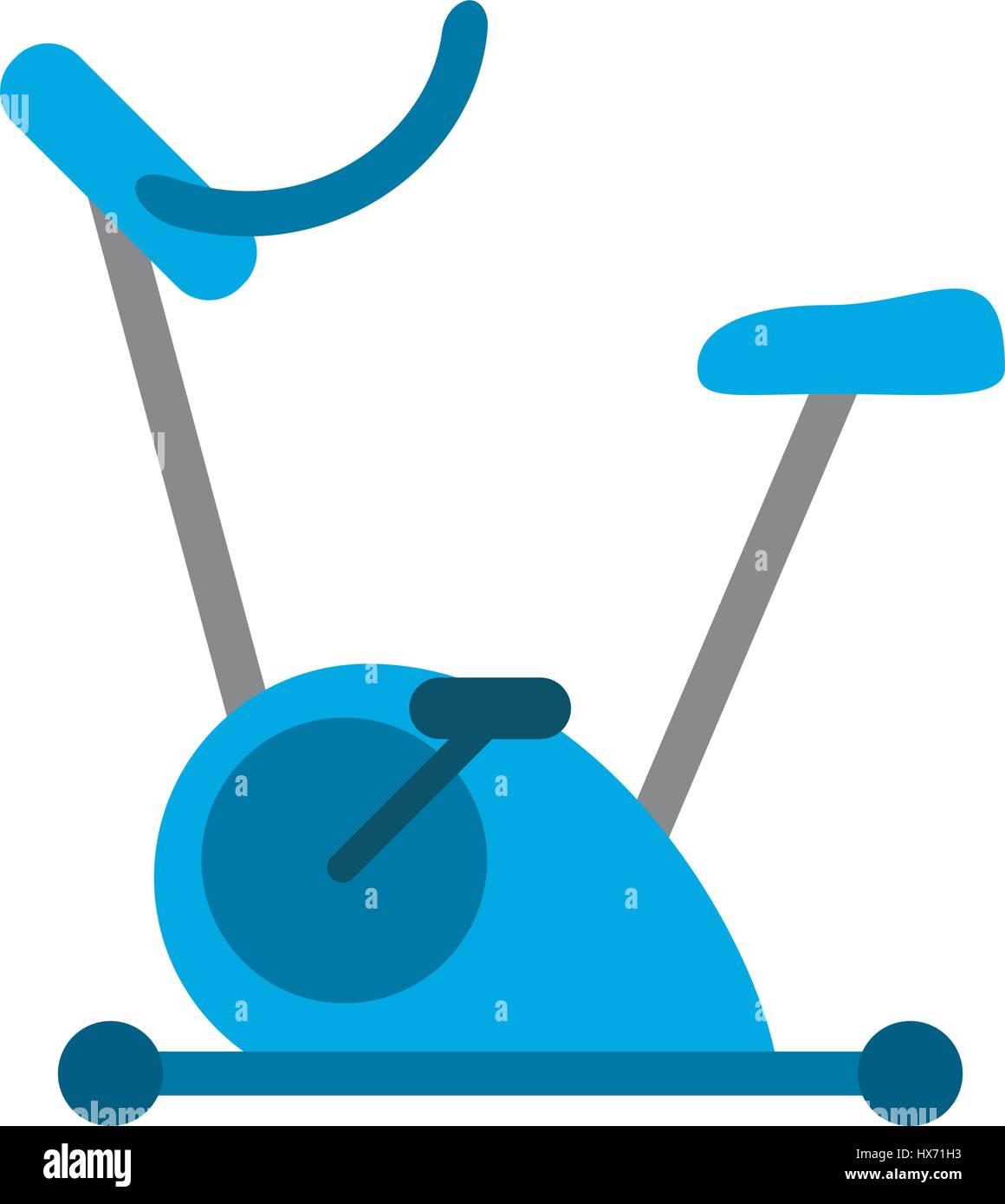 bicycle static exercise training Stock Vector Image & Art - Alamy