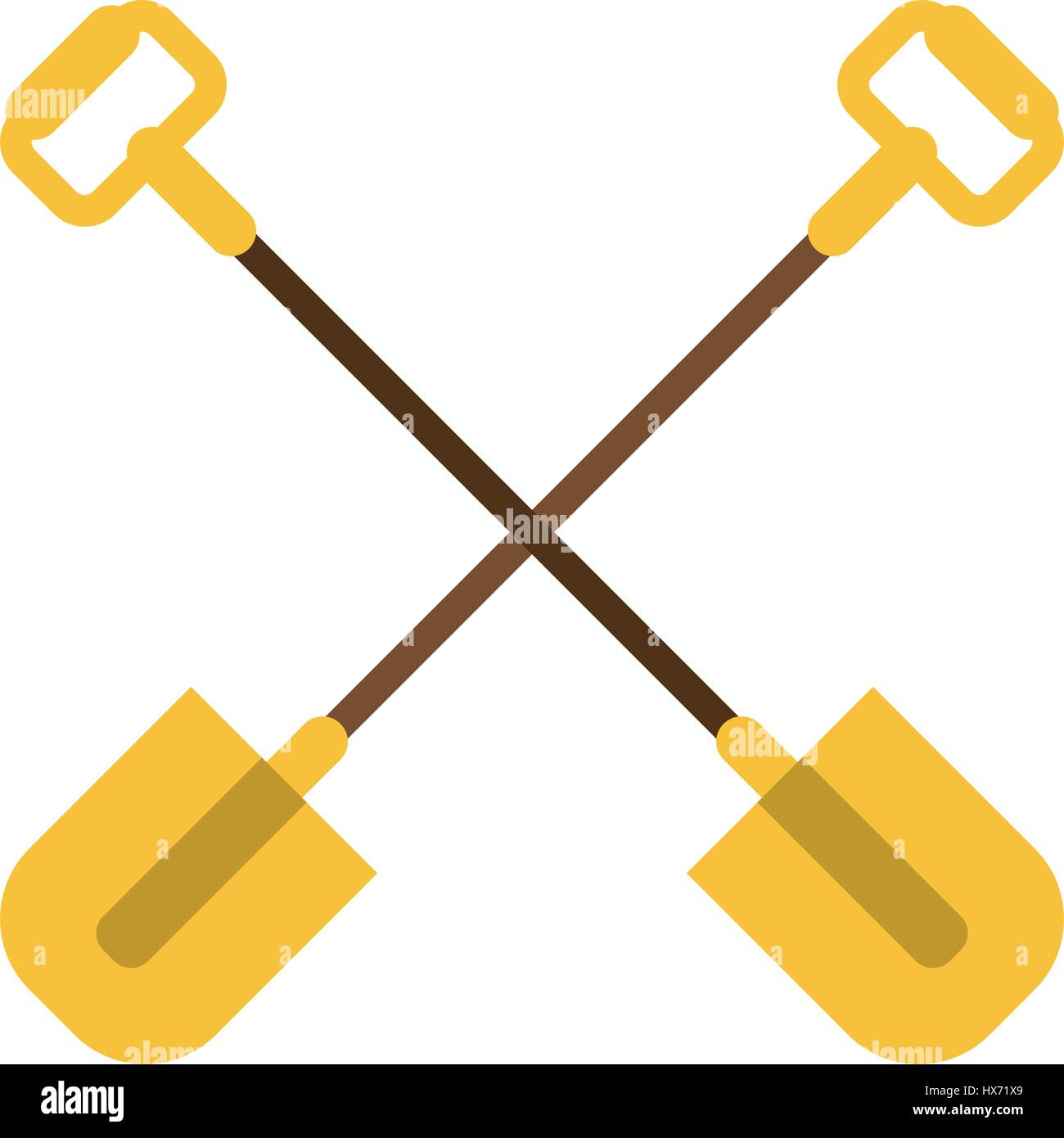 Garden fork ground Stock Vector Images - Alamy