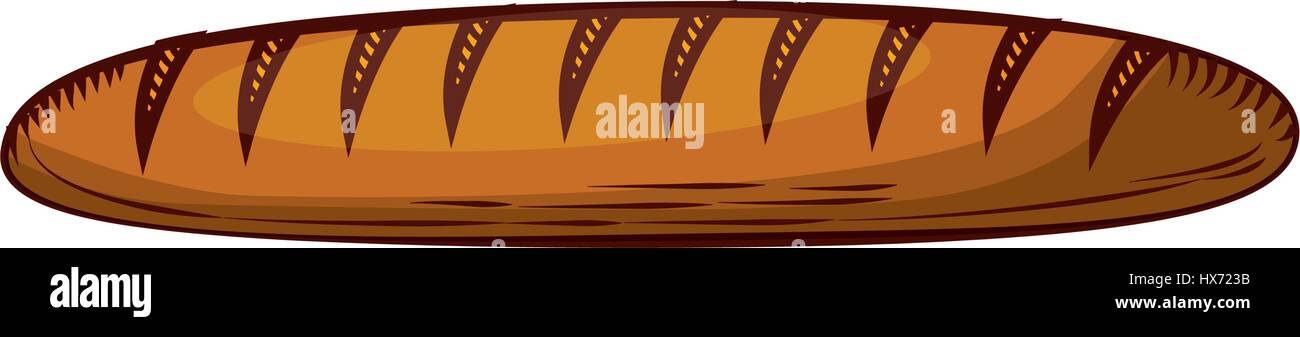 delicious french bread icon Stock Vector Image & Art - Alamy