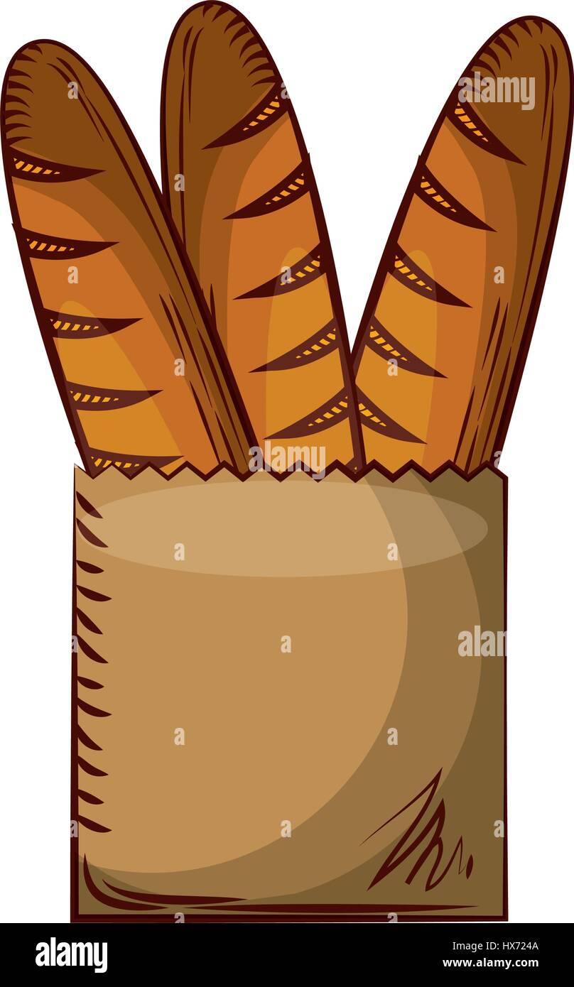 French national food icon Stock Vector Images - Alamy