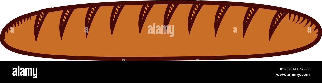 delicious french bread icon Stock Vector Image & Art - Alamy