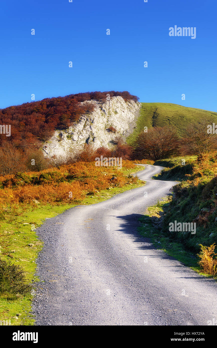 Path in the mountain Stock Photo - Alamy