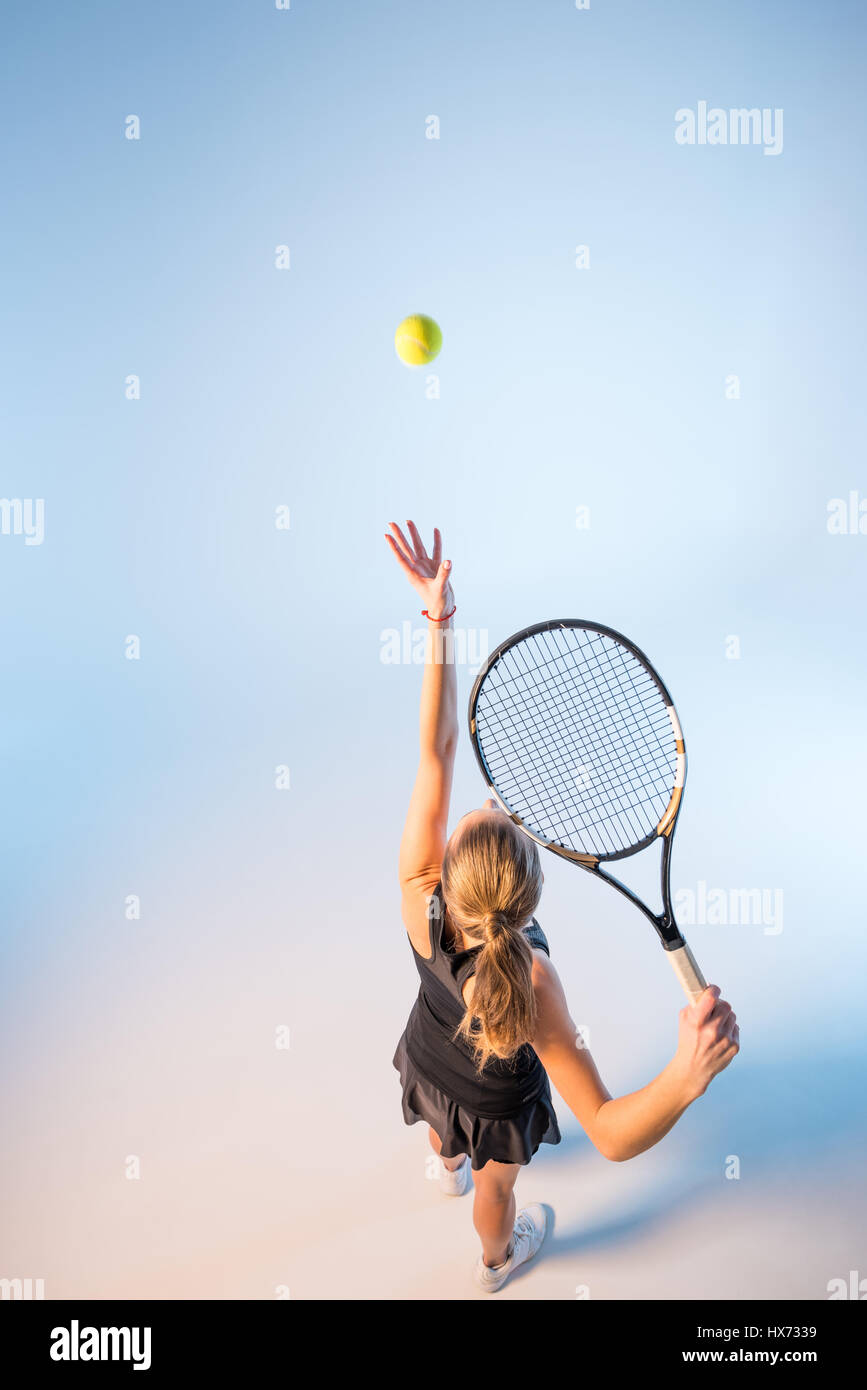 Throwing racket hi-res stock photography and images - Alamy