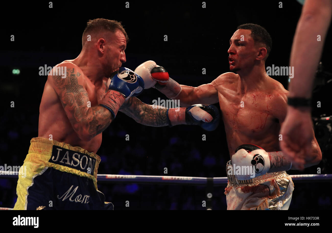 Marcus Morrison v Jason Welborn in tfor the WBC International ...