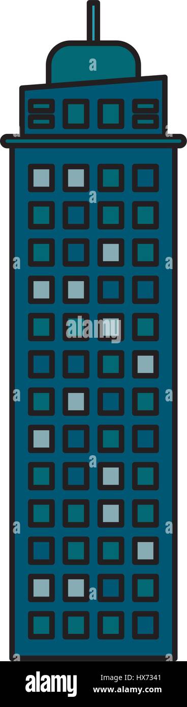 building architecture modern skyscraper Stock Vector Image & Art - Alamy