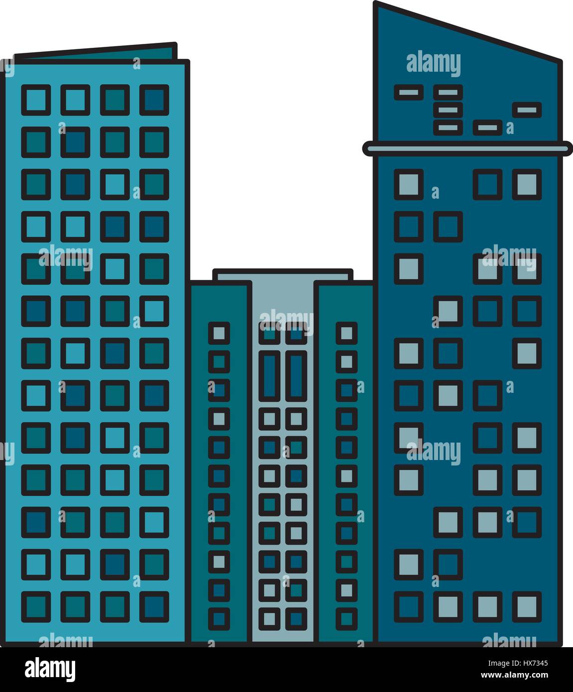 Building below Stock Vector Images - Alamy