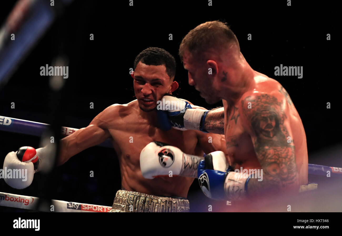 Marcus Morrison and Jason Welborn during the WBC International ...