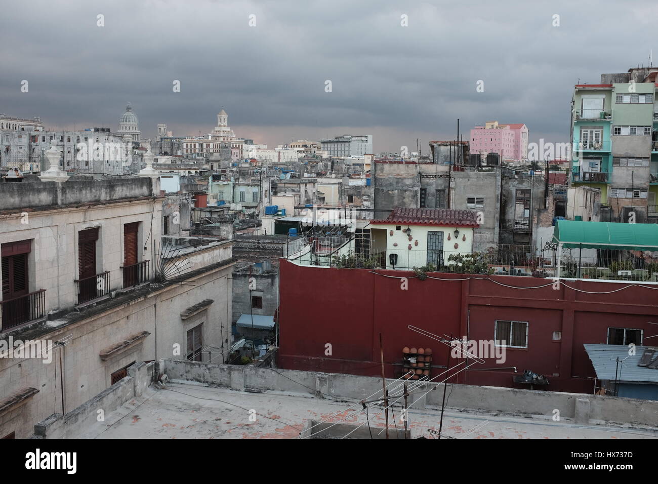 rooftops Havana Cuba 2017 Stock Photo - Alamy