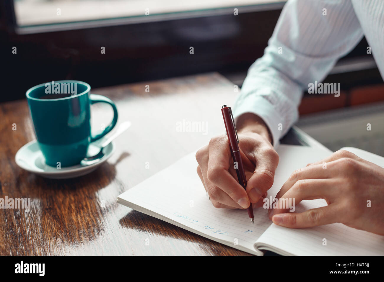 Work list notebook hi-res stock photography and images - Alamy