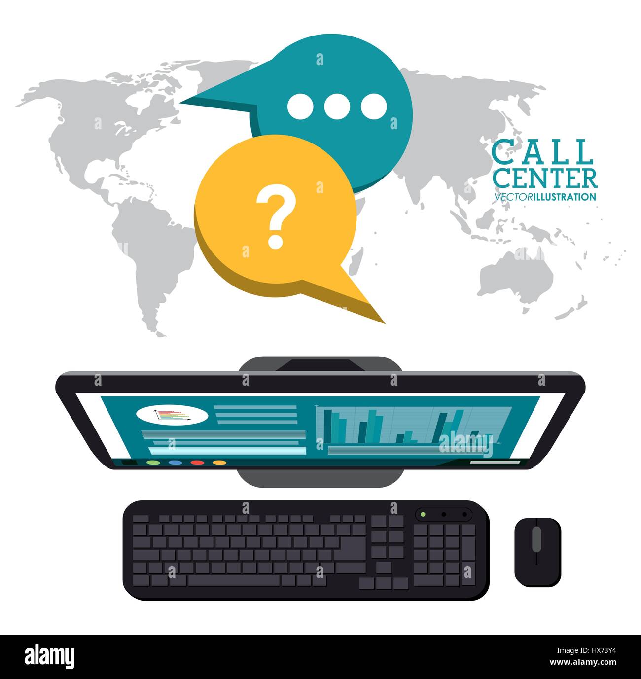 Tech conversation Stock Vector Images - Alamy