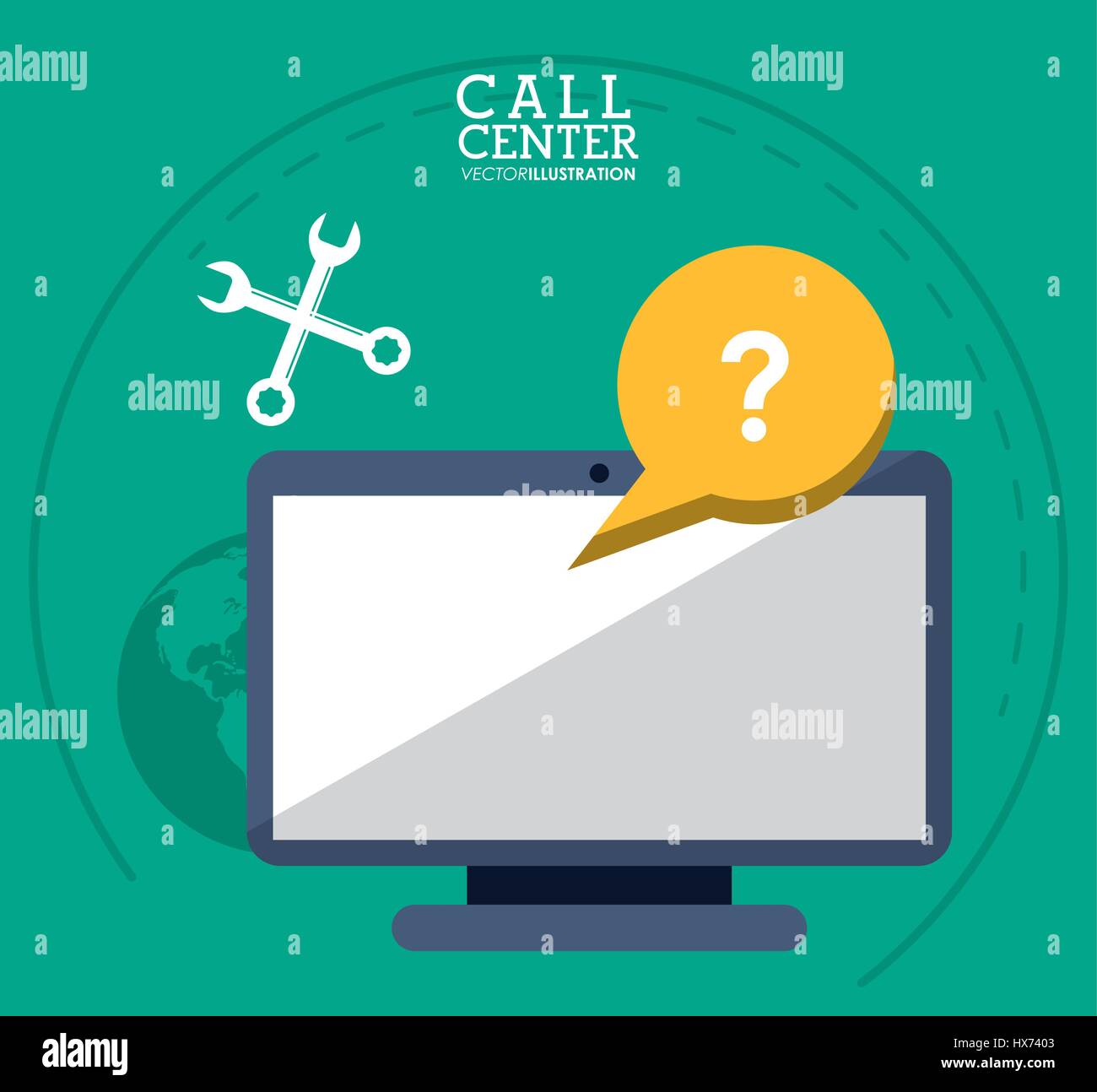 Call centre colleague Stock Vector Images - Alamy