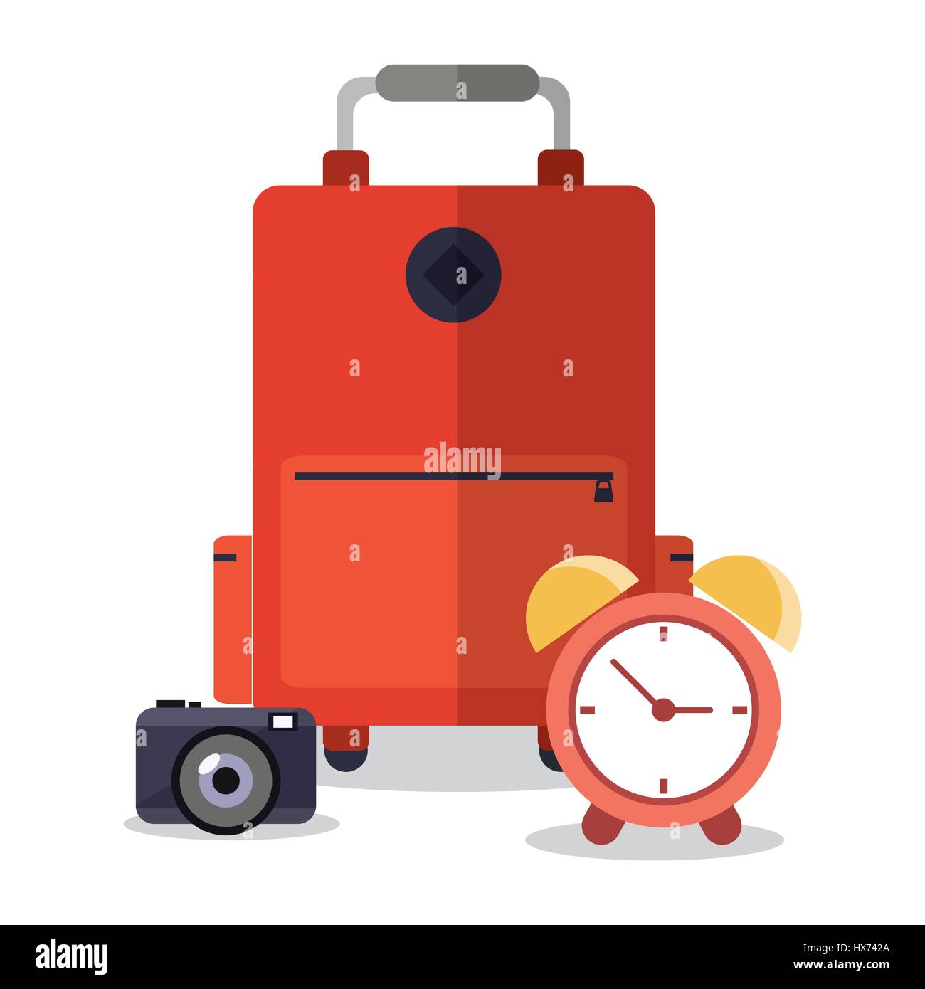 Modern clock map Cut Out Stock Images & Pictures - Alamy