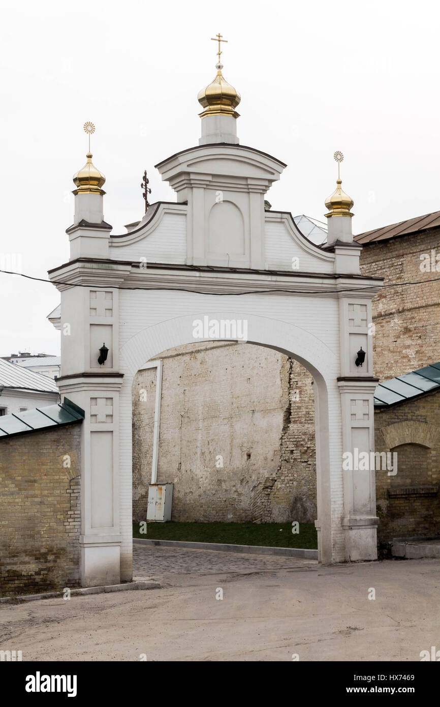 Church Gate. The entrance to the church. Login monastery Stock Photo ...