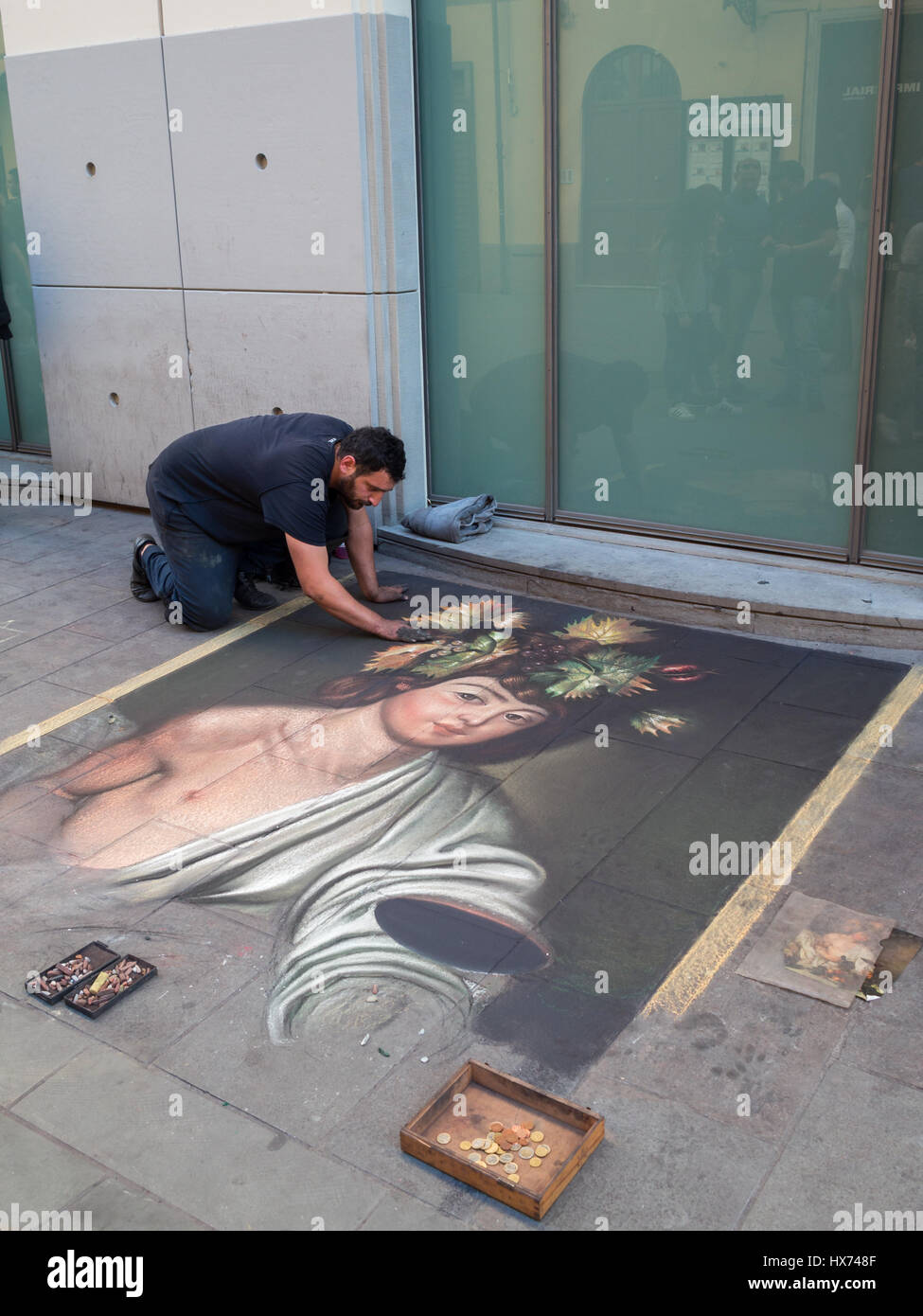 Painting pavement hi-res stock photography and images - Alamy
