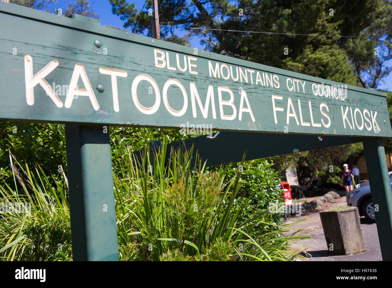 Katoomba Falls Kiosk building by Katoomba falls in the Blue mountains ...