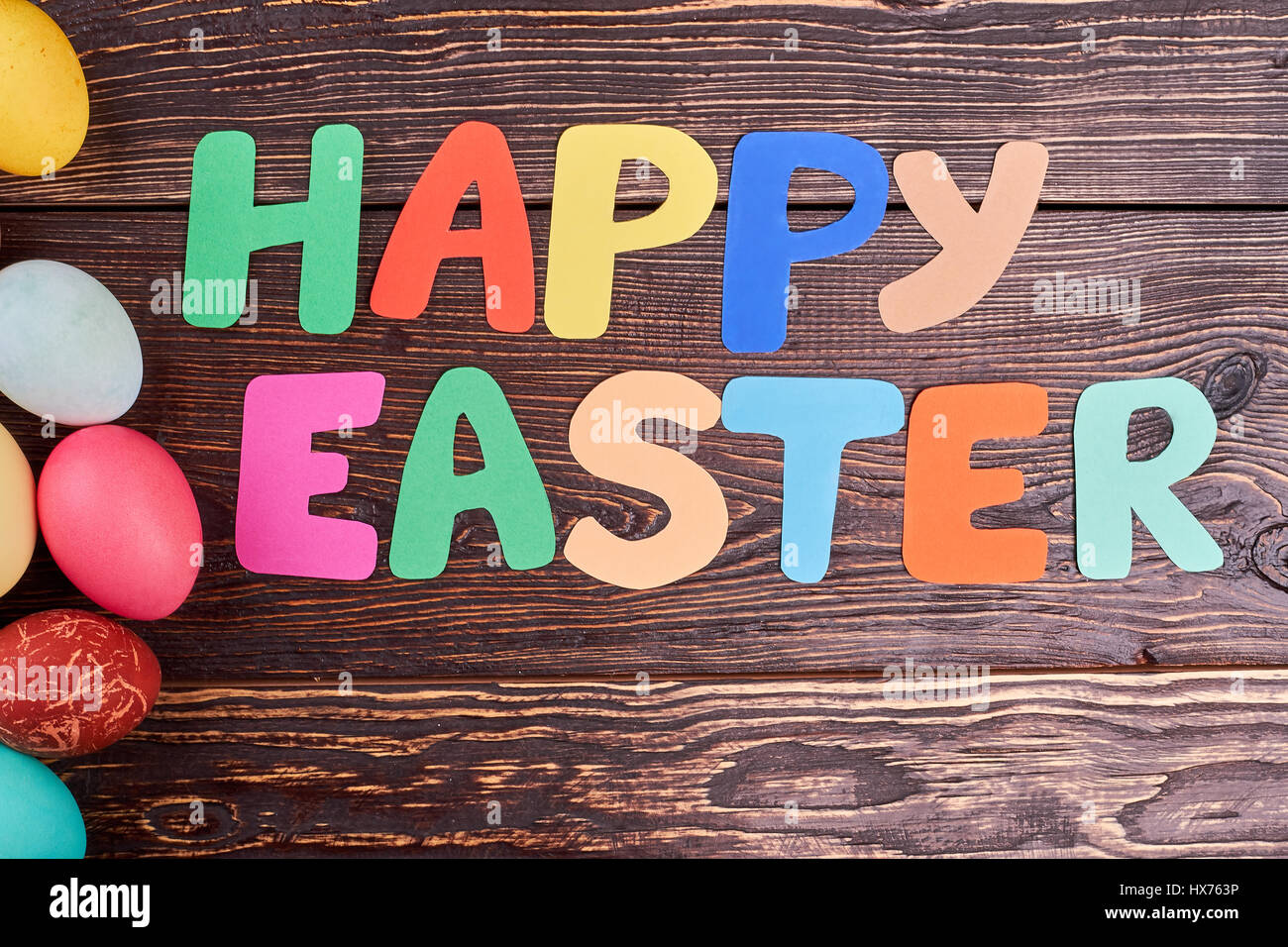 Wood lettering hi-res stock photography and images - Alamy