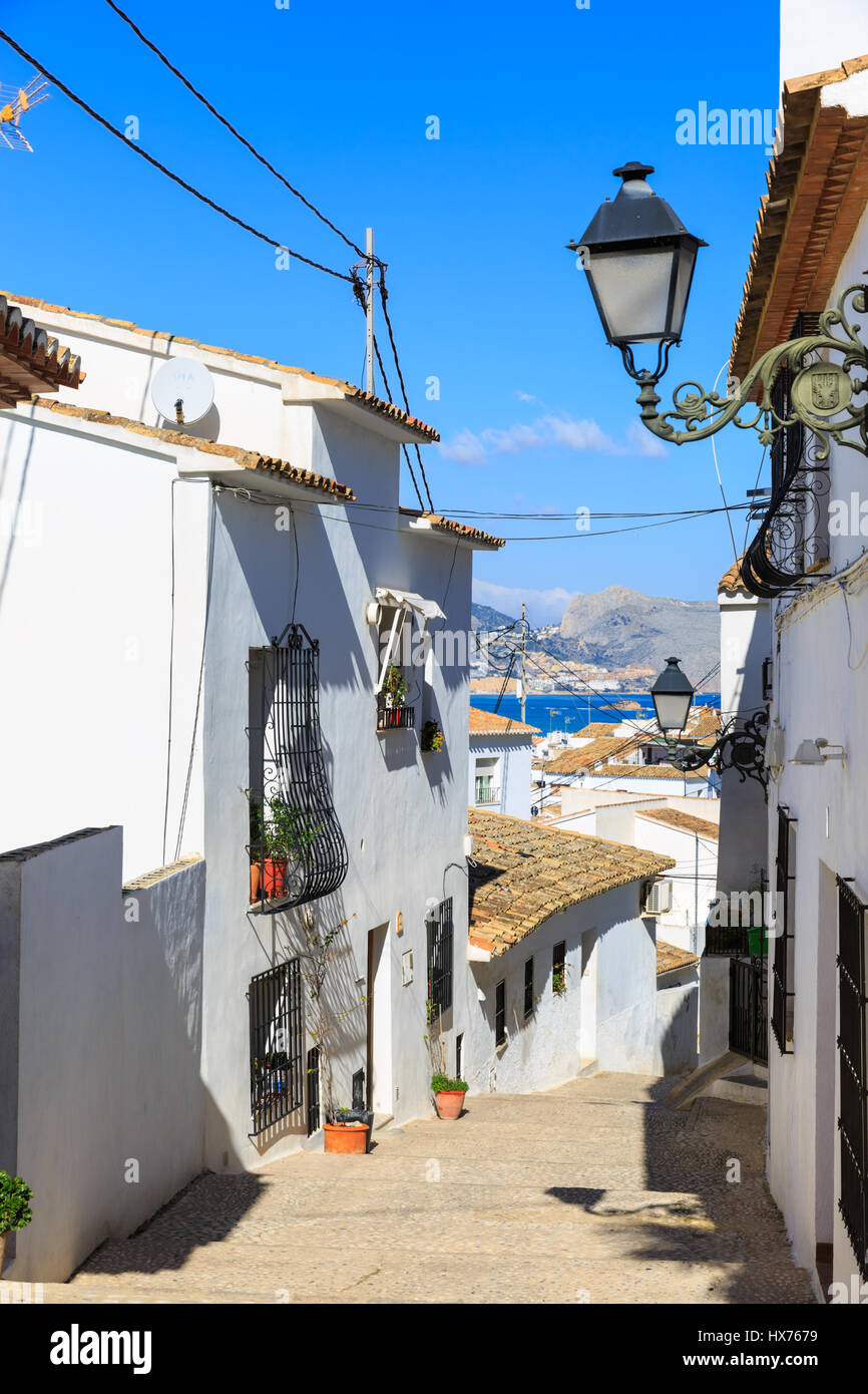 Altea old town picturesque houses hi-res stock photography and images ...