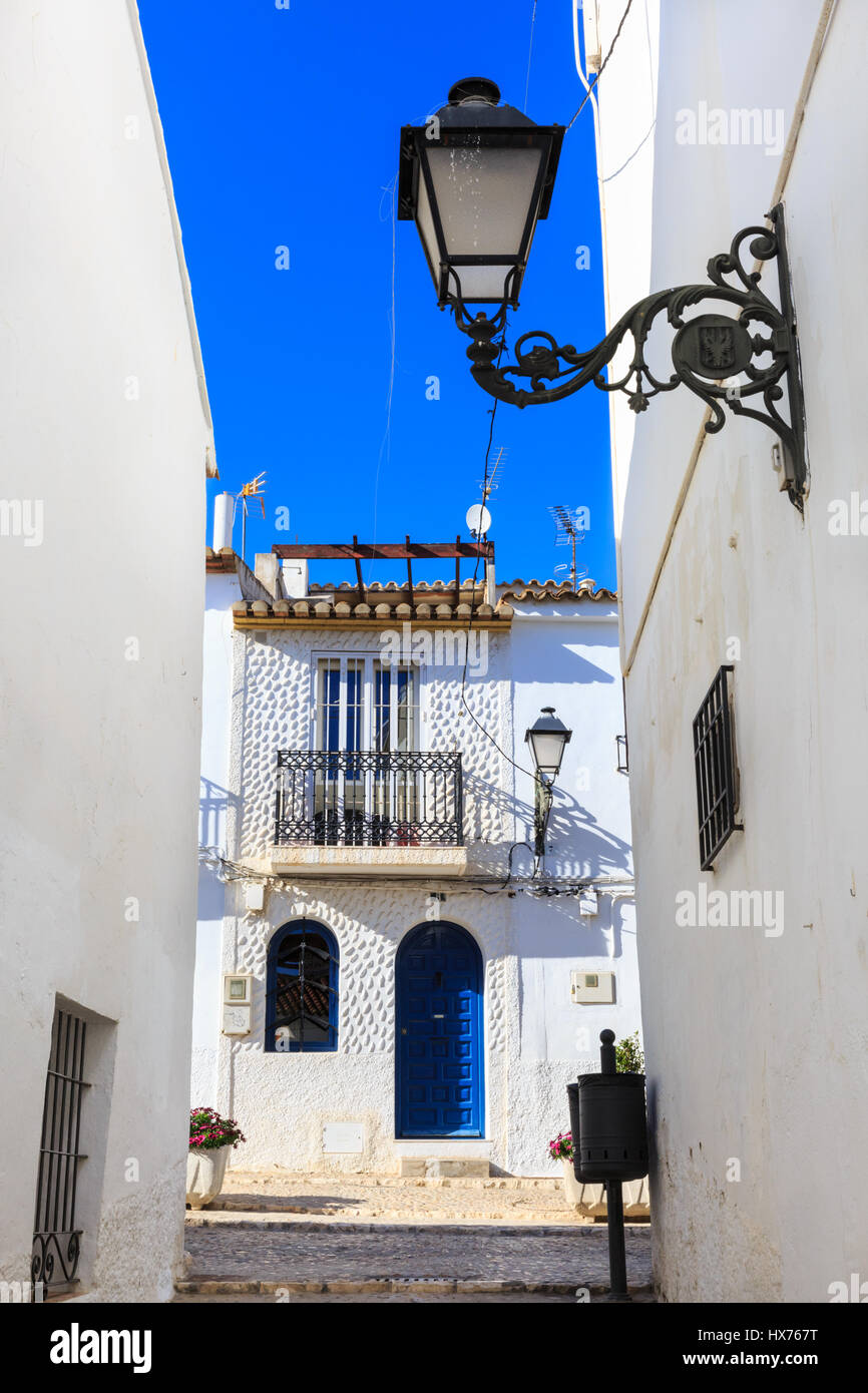 Street in altea hi-res stock photography and images - Alamy