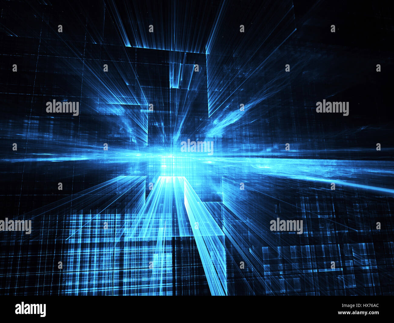 Abstract technology illustration Stock Photo - Alamy