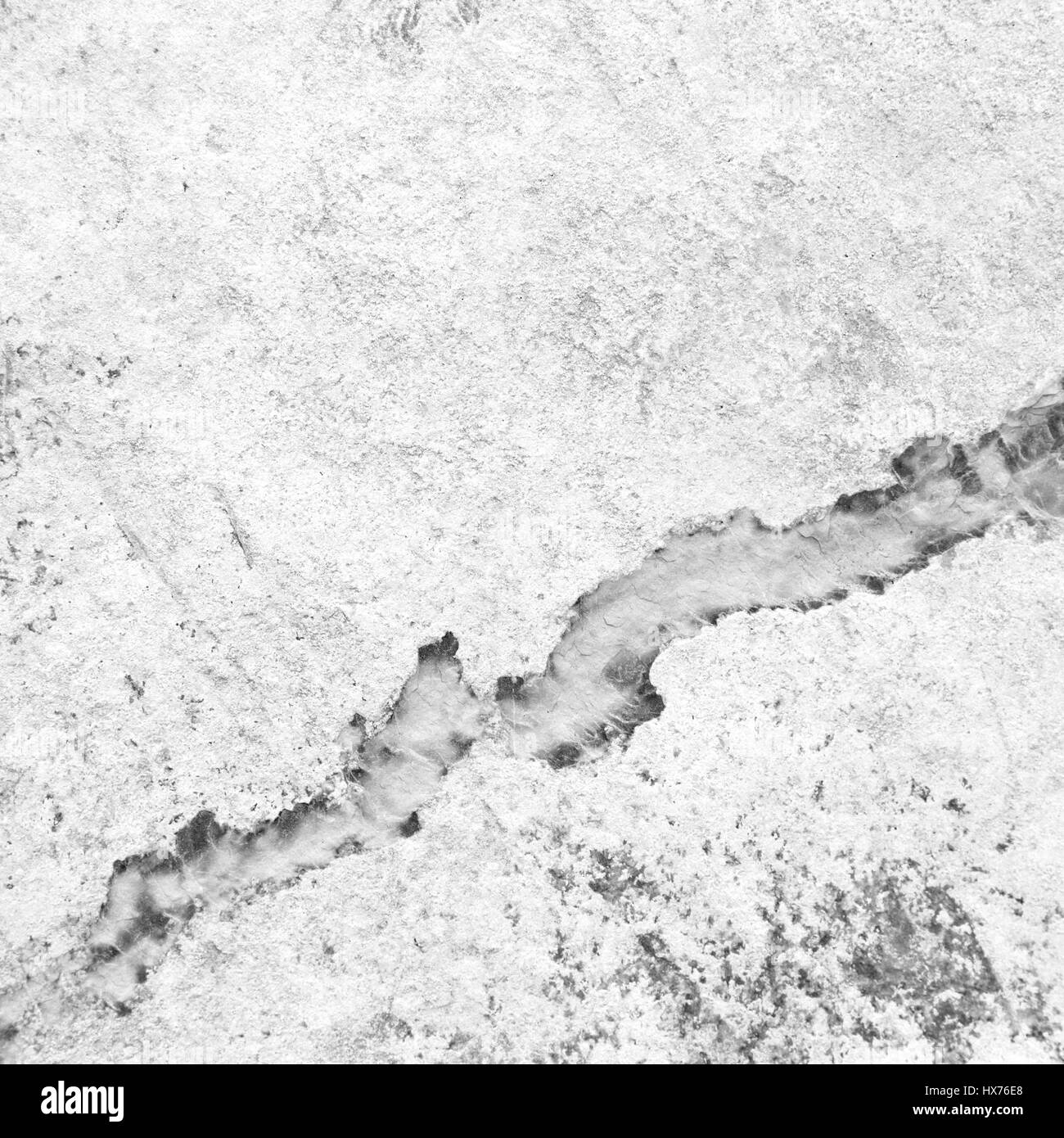 old desert and the abstract cracked sand texture in oman rub al khali ...