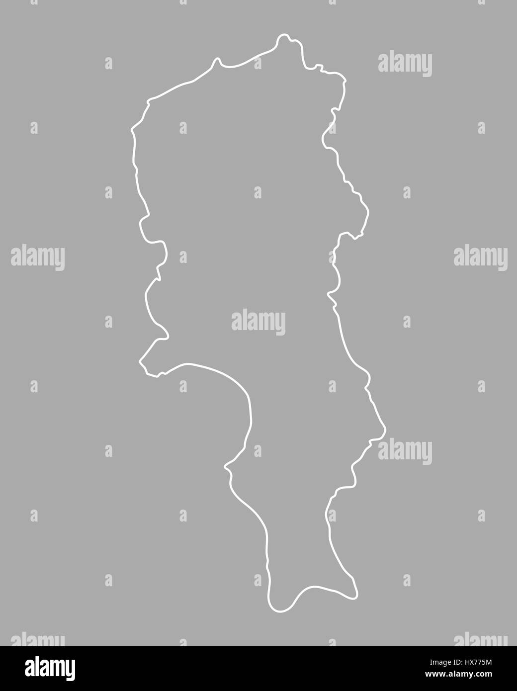 Map of Sal Stock Photo - Alamy