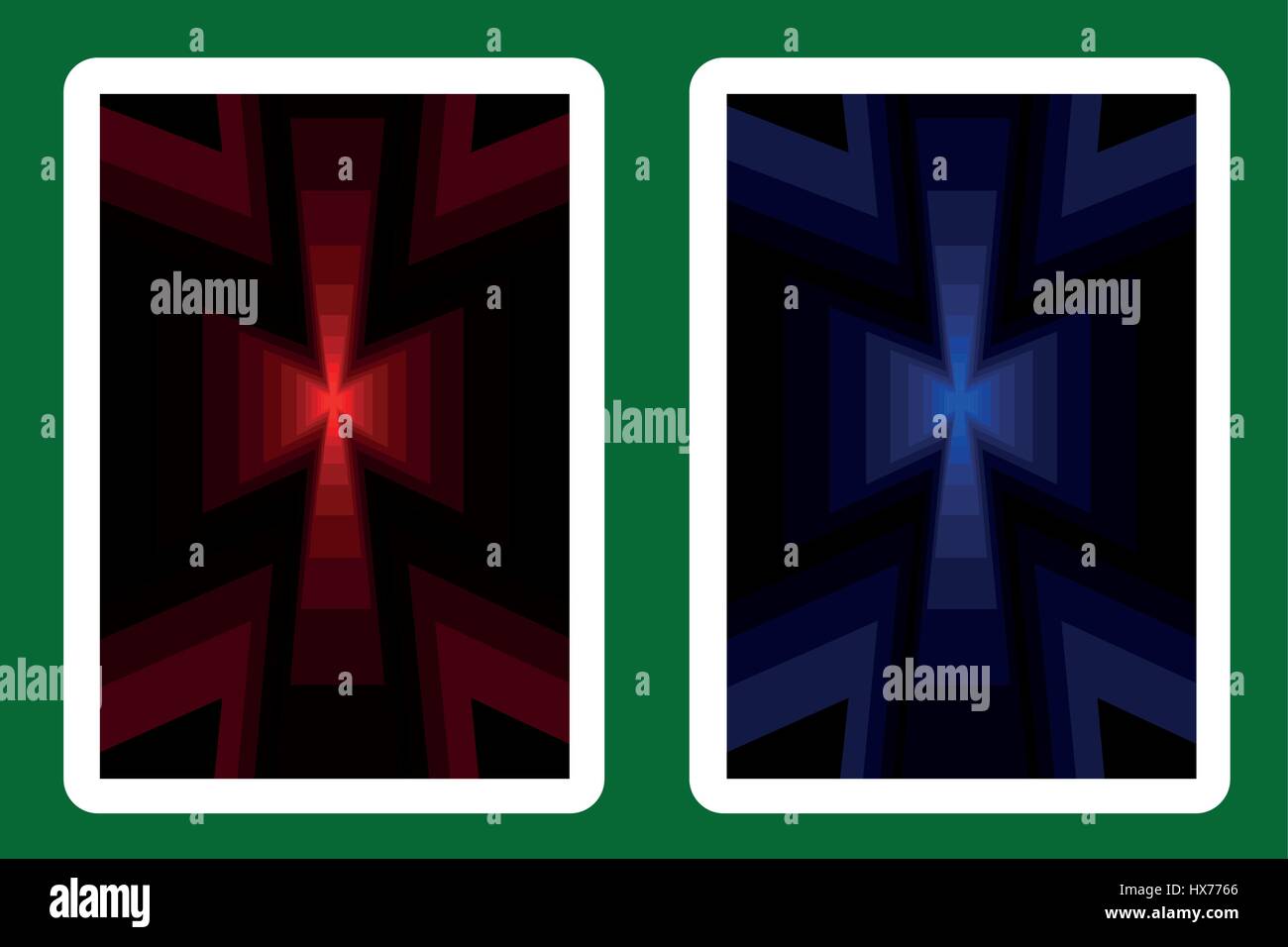 Playing card back designs hi-res stock photography and images - Alamy