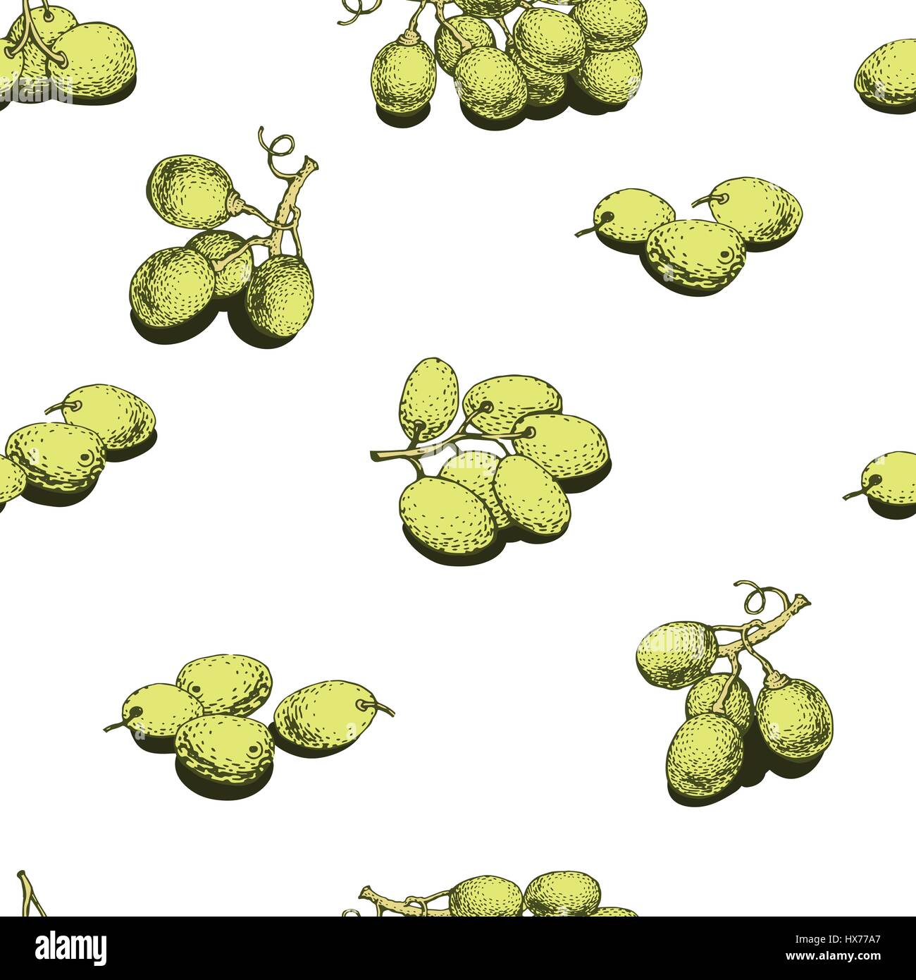 vector seamless pattern with grape. Can be use for background, design ...