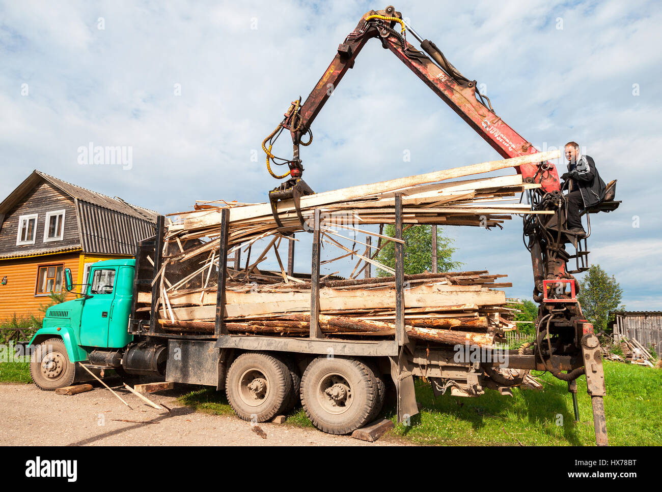 Loader logger logging logging hi-res stock photography and images - Alamy