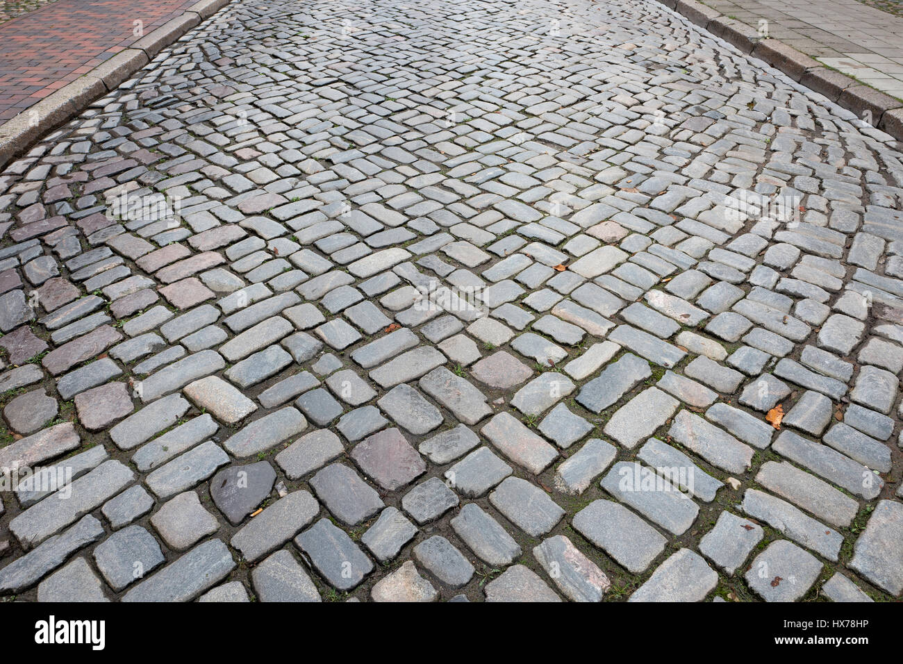 cobblestone street for background use Stock Photo - Alamy