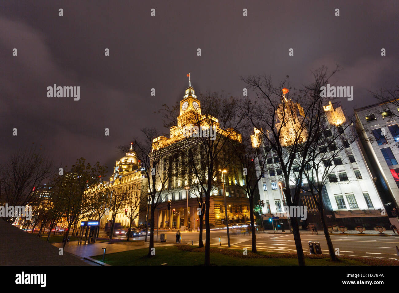Shanghai,China - on December 20 , 2016,The night scene of classical ...