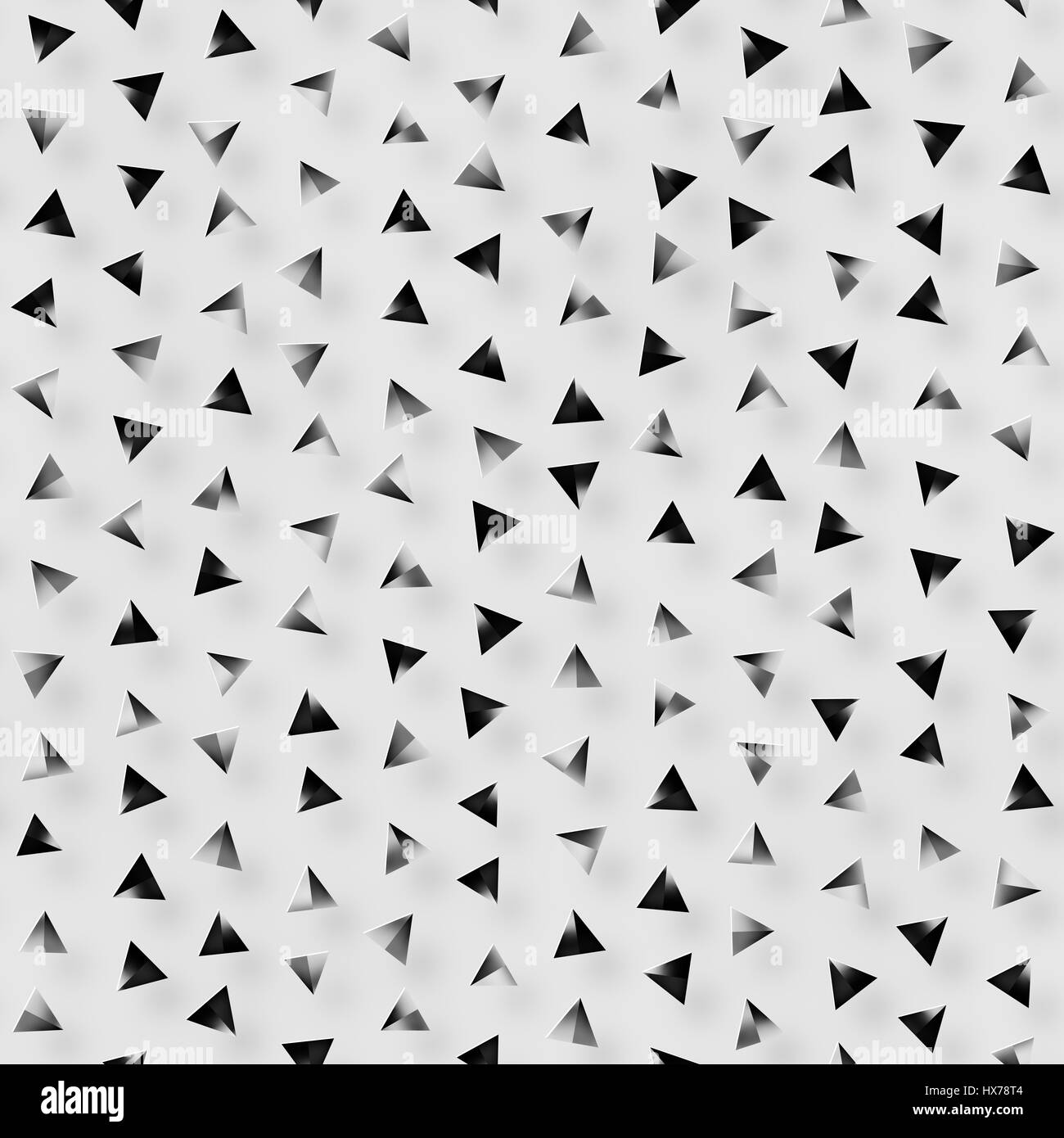 Scattered Geometric Shaded Shapes. Abstract Background Design. Stylish ...