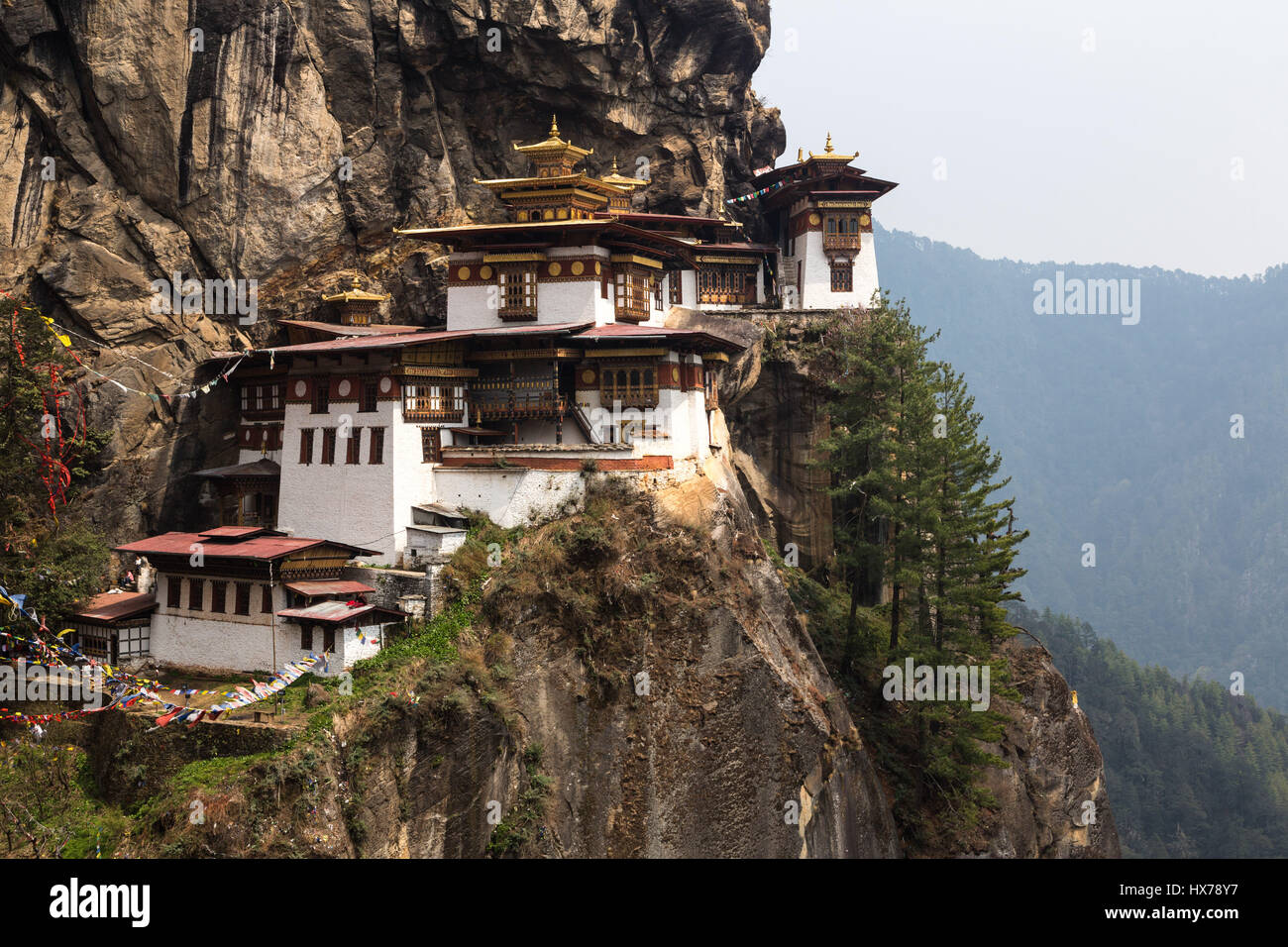 The Tiger's Nest Monastery, or Taktsang Goemba, is a Himalayan Bhuddist ...