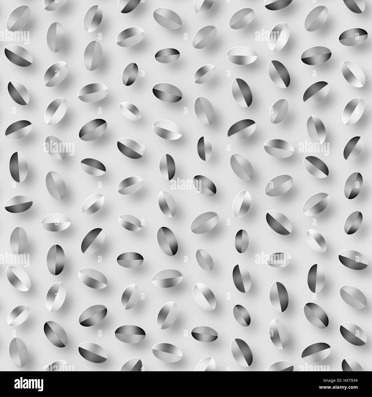 Scattered Geometric Shaded Shapes. Abstract Background Design. Stylish ...