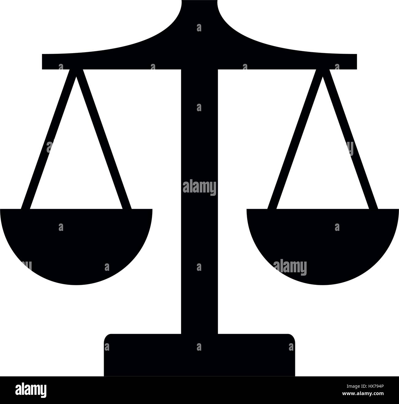 Balance icon illustrated on a white background in vector Stock Vector ...