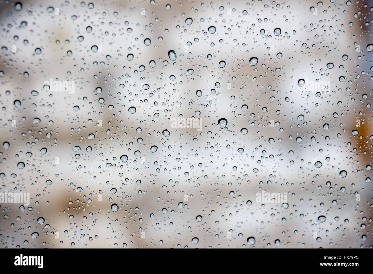 Window with drops Stock Photo - Alamy