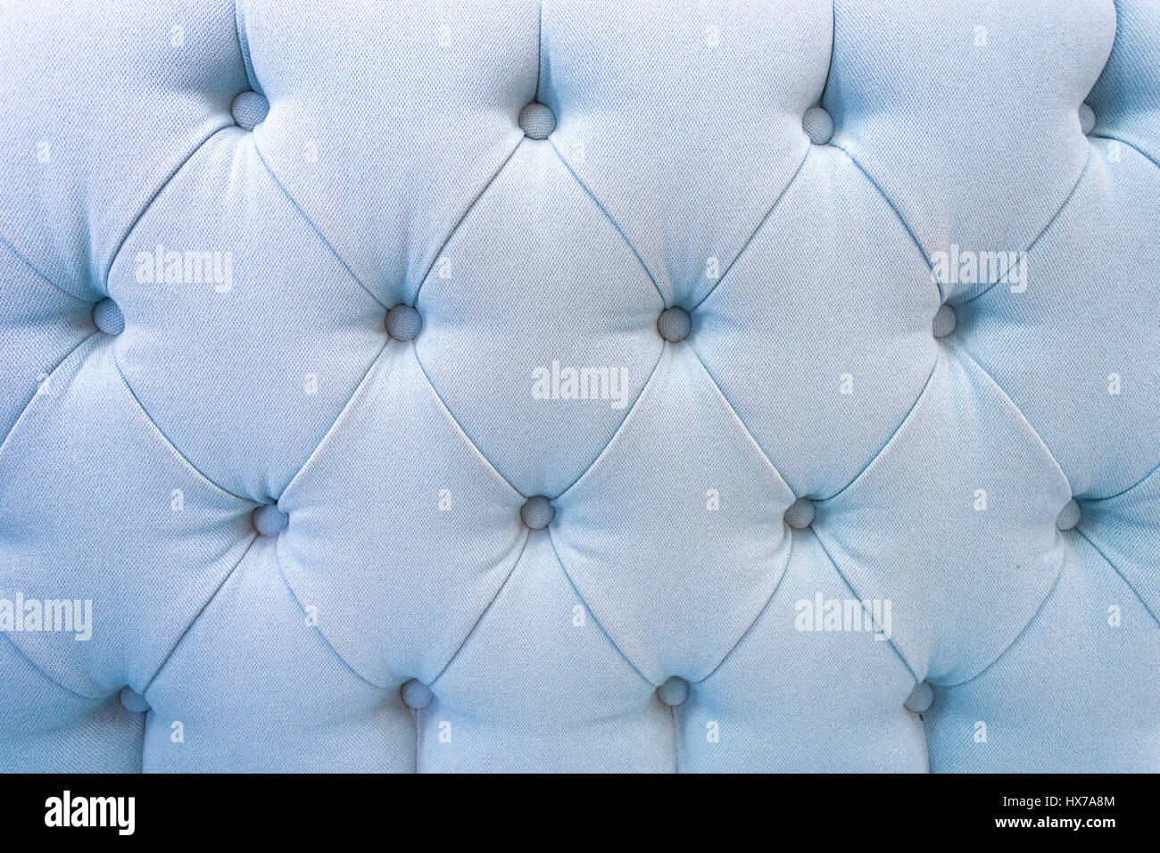 Blue vintage chair button background close up Stock Photo - Alamy