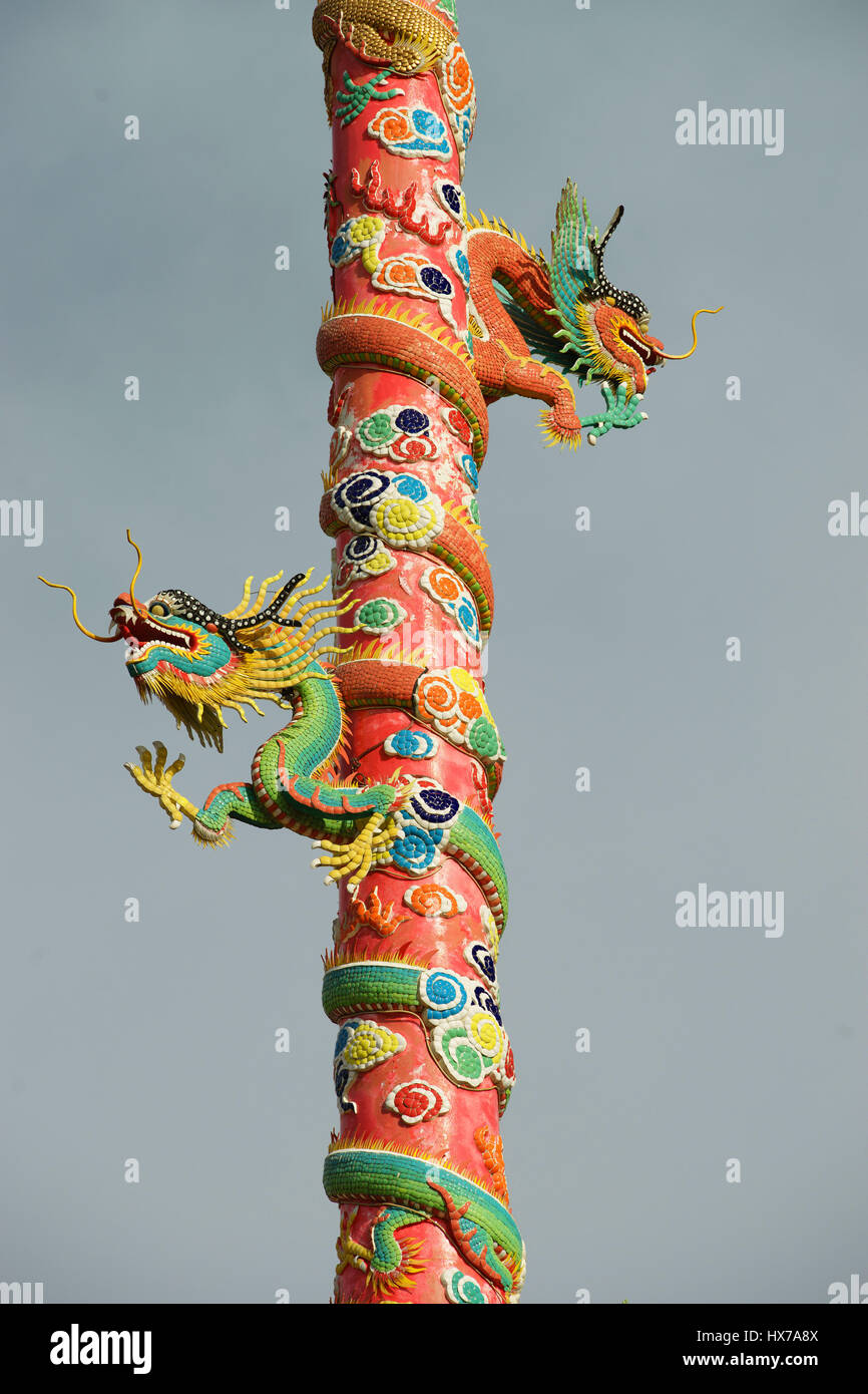 Classic blue totem hi-res stock photography and images - Alamy