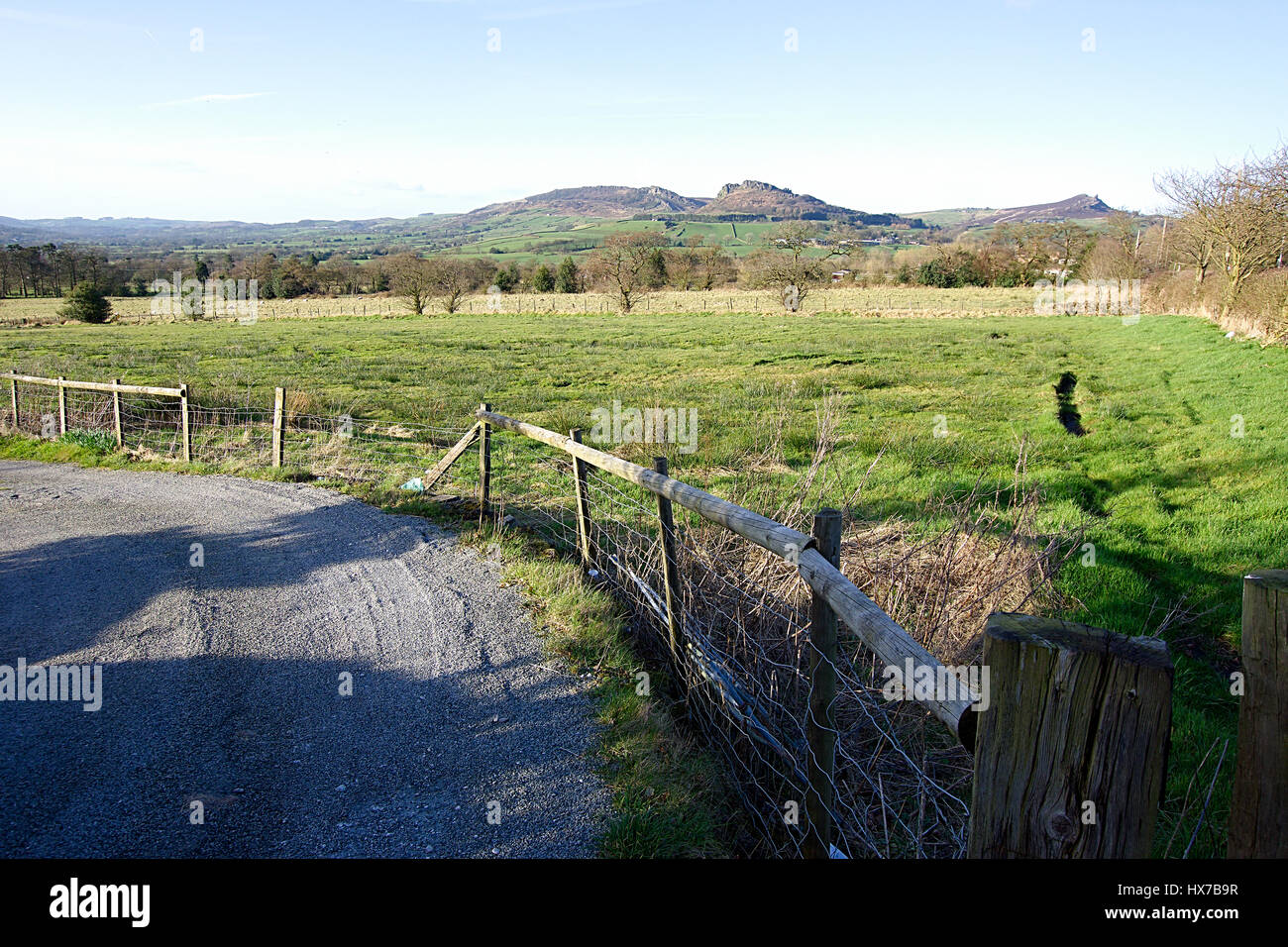 Peak District National Park landscape in springtime,beautiful British ...