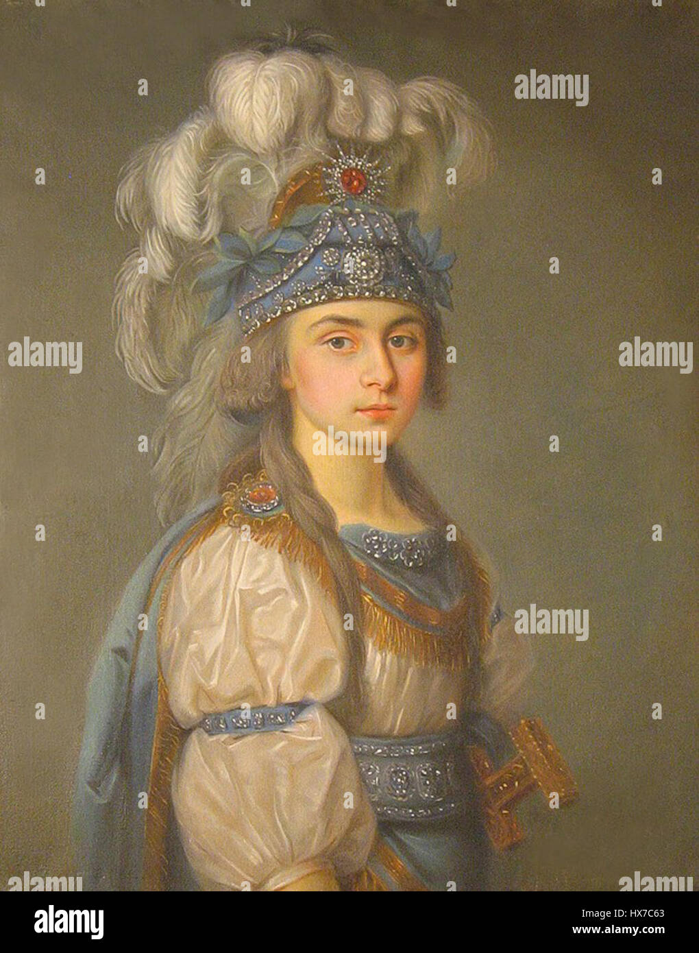 Praskovia Zhemchugova (1768–1803), a Russian actress and singer ...