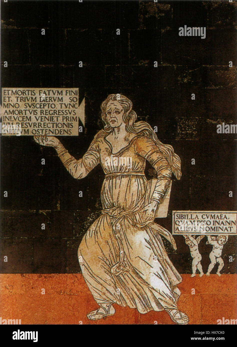 The 'Pavimento di Siena' is a medieval pavement in the Cathedral of ...
